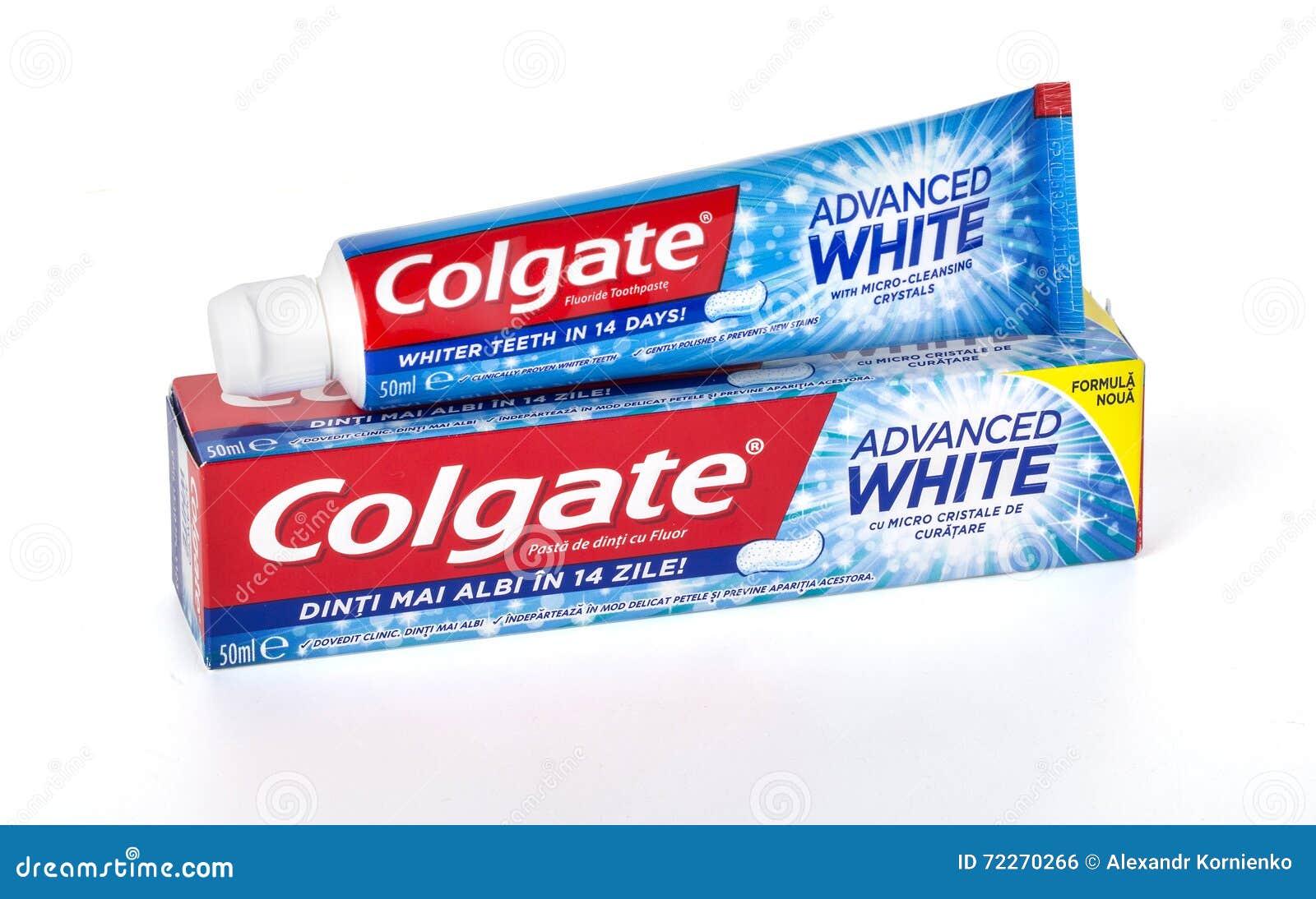 Colgate Tooth Paste on White Editorial Photo - Image of dental, plastic ...