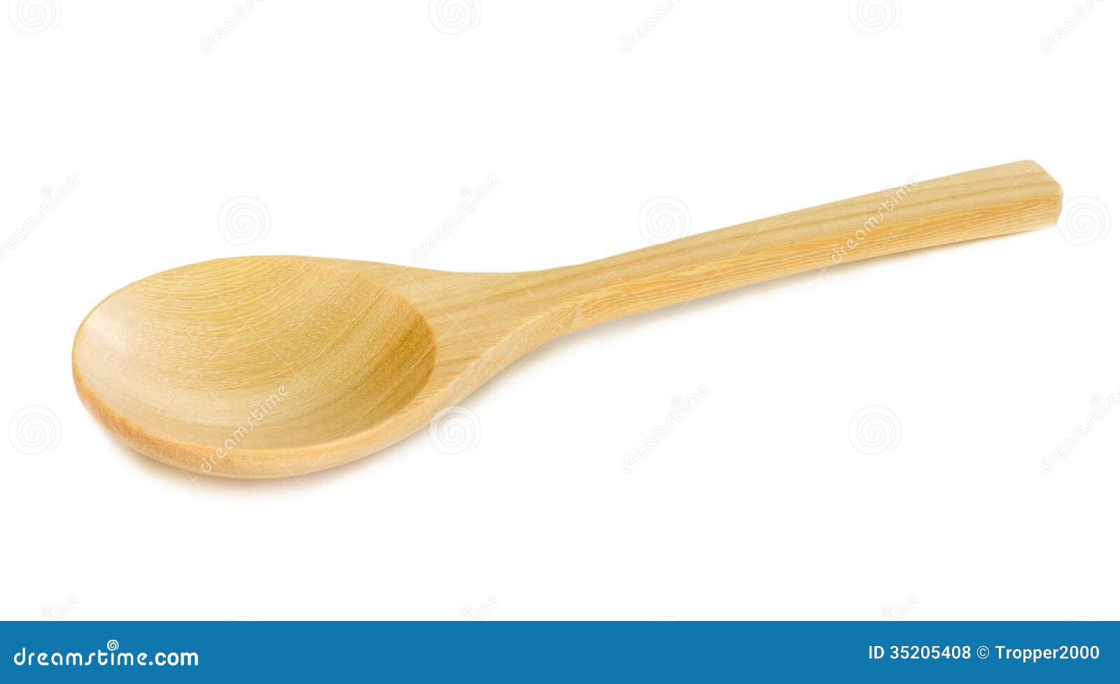 Colher de madeira. foto de stock. Imagem de ferramenta - 35205408