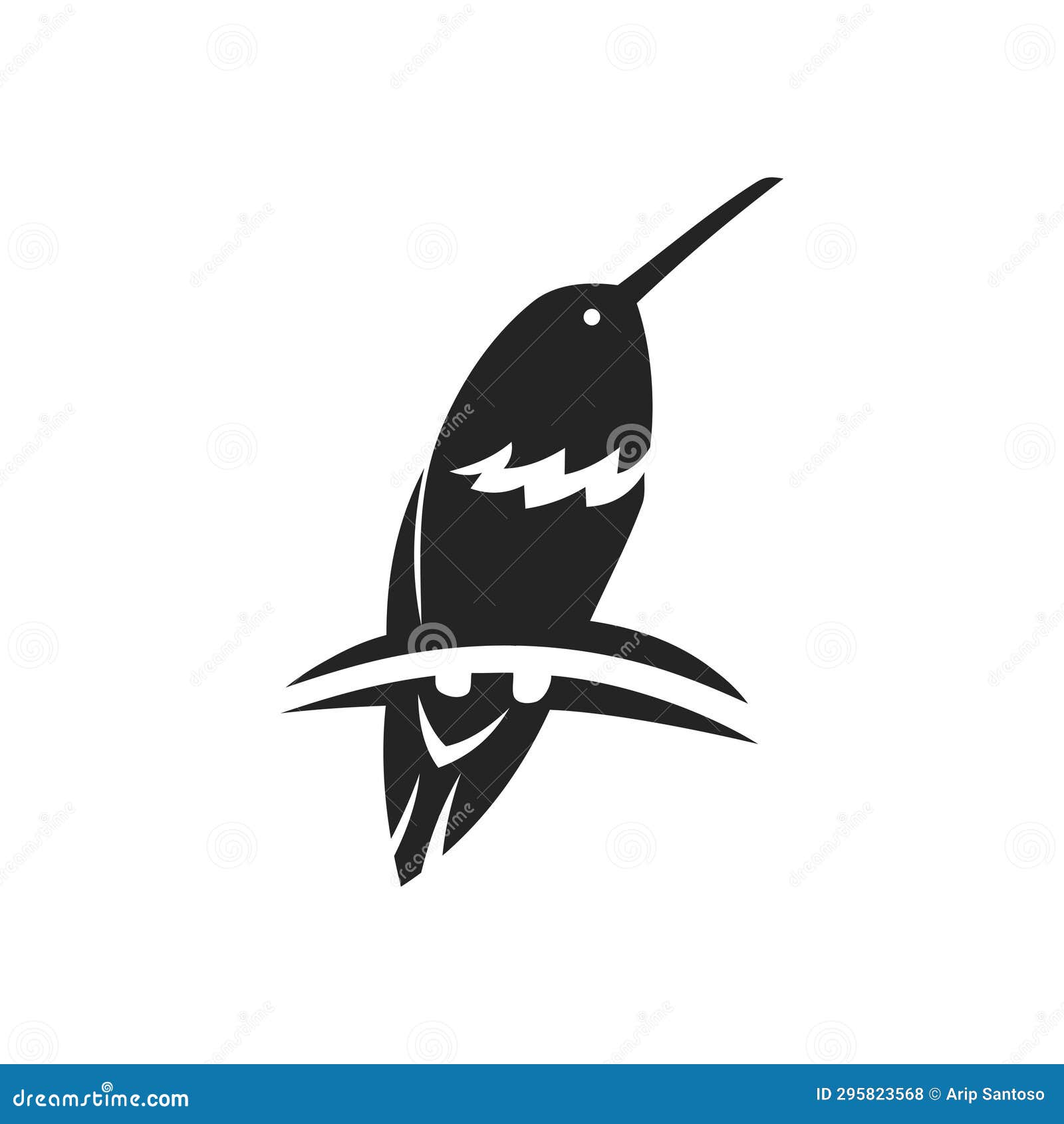 Colibri Logo Template Isolated. Brand Identity. Icon Abstract Vector ...
