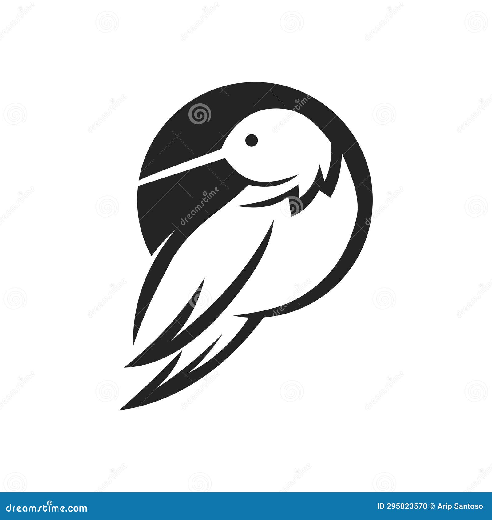 Colibri Logo Template Isolated. Brand Identity. Icon Abstract Vector ...