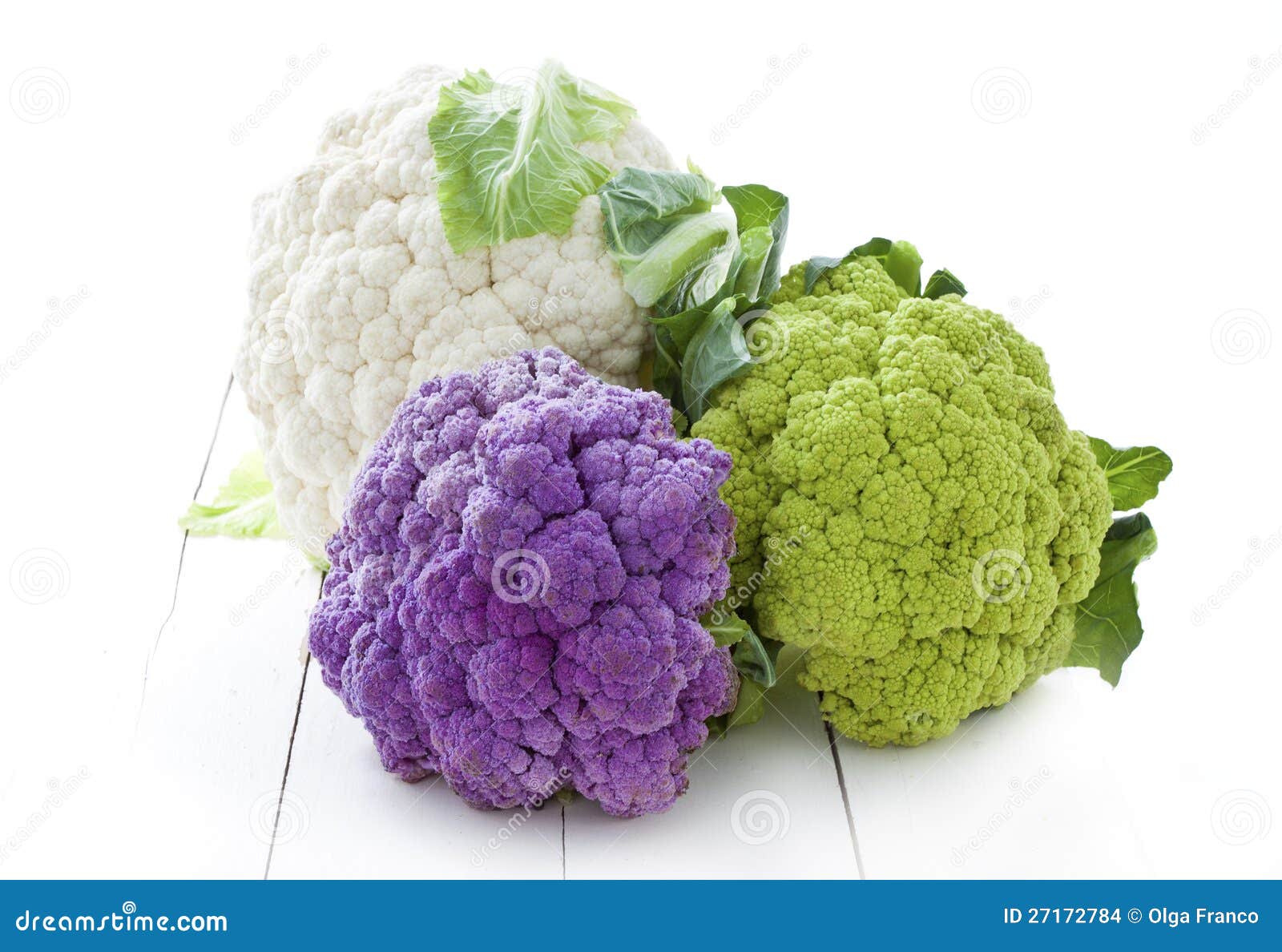 Coliflor colorida foto de archivo. Imagen de fresco, mercado - 27172784