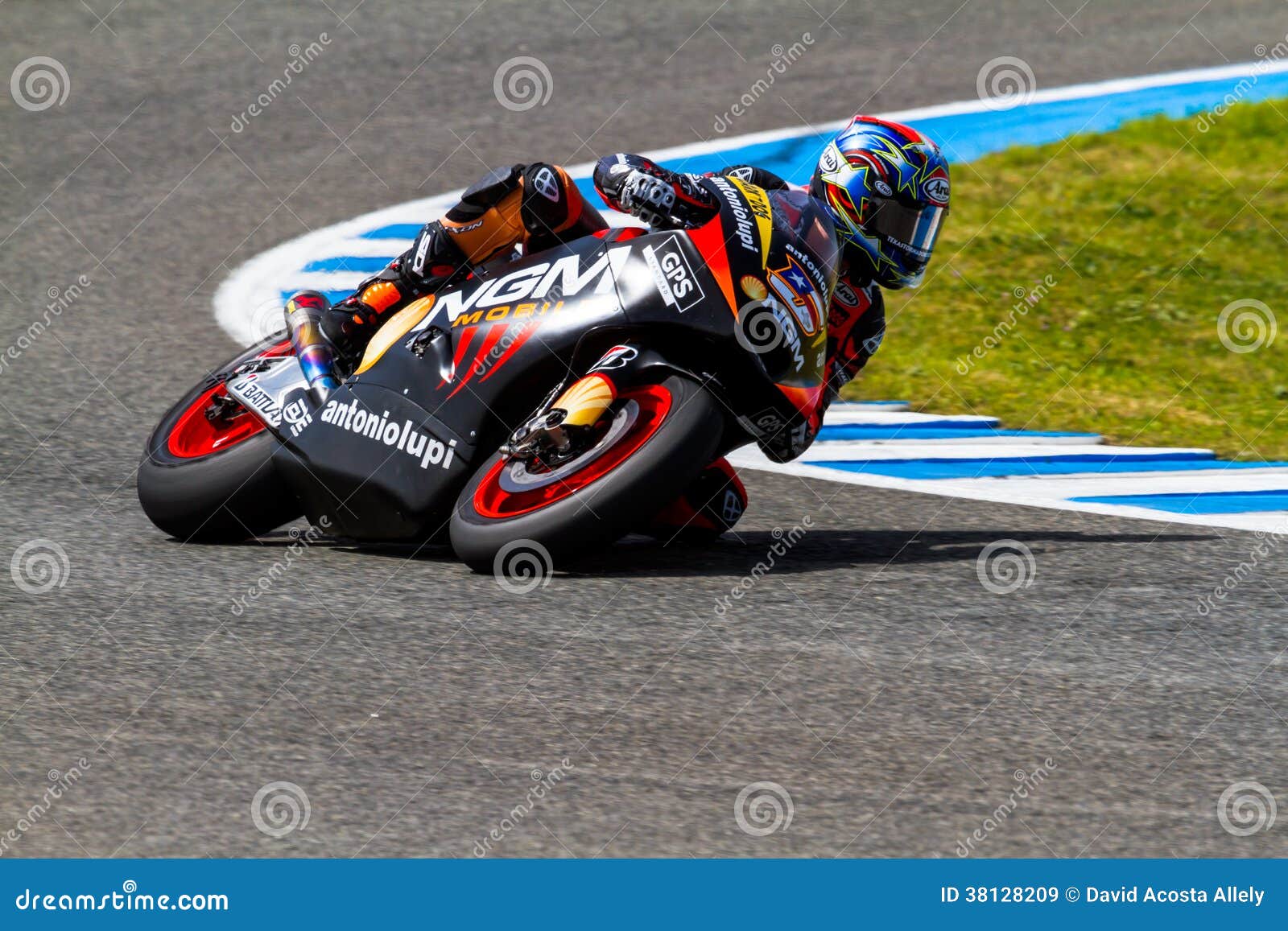 Colin Edwards Pilot of MotoGP Editorial Stock Image - Image of racer ...