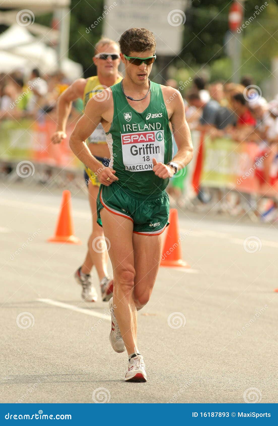 Colin Griffin of Ireland editorial stock photo. Image of road - 16187893