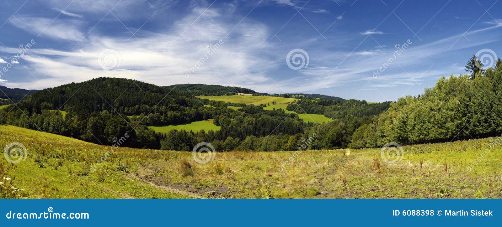 Colina foto de archivo. Imagen de calma, ambiente, colorido - 6088398