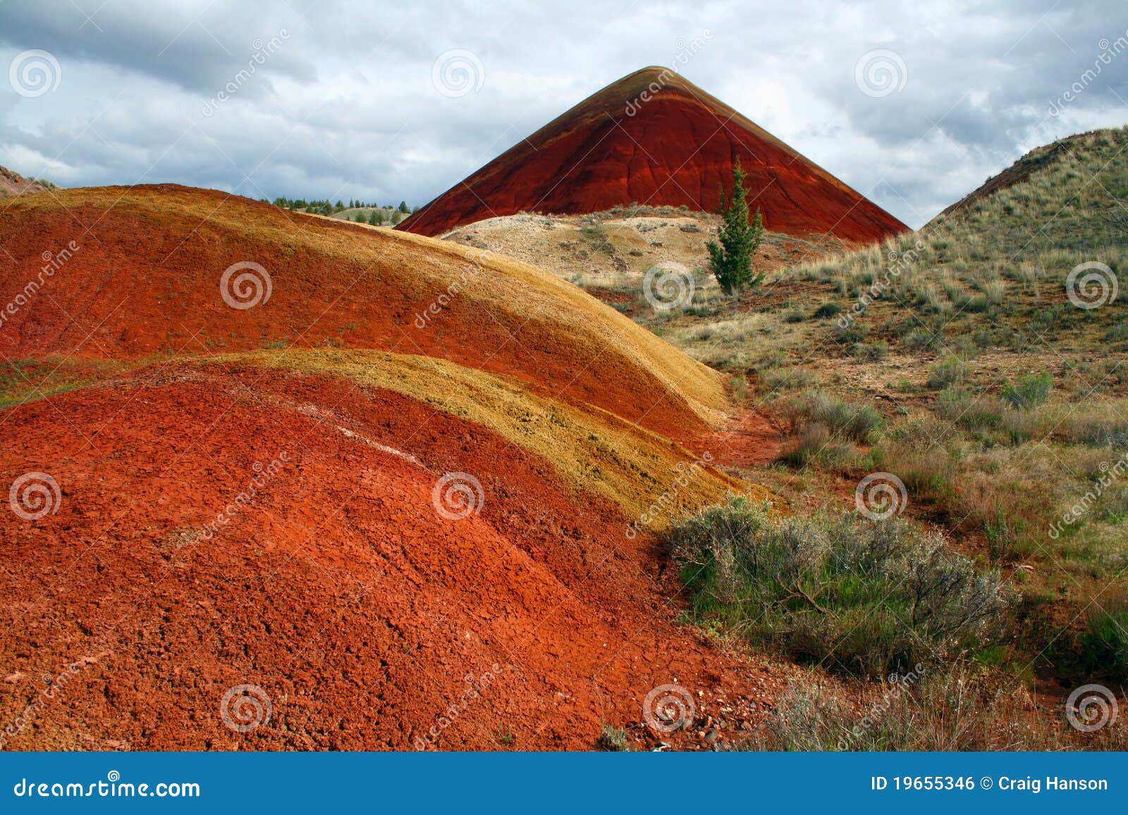 Colina roja foto de archivo. Imagen de noroeste, monumento - 19655346