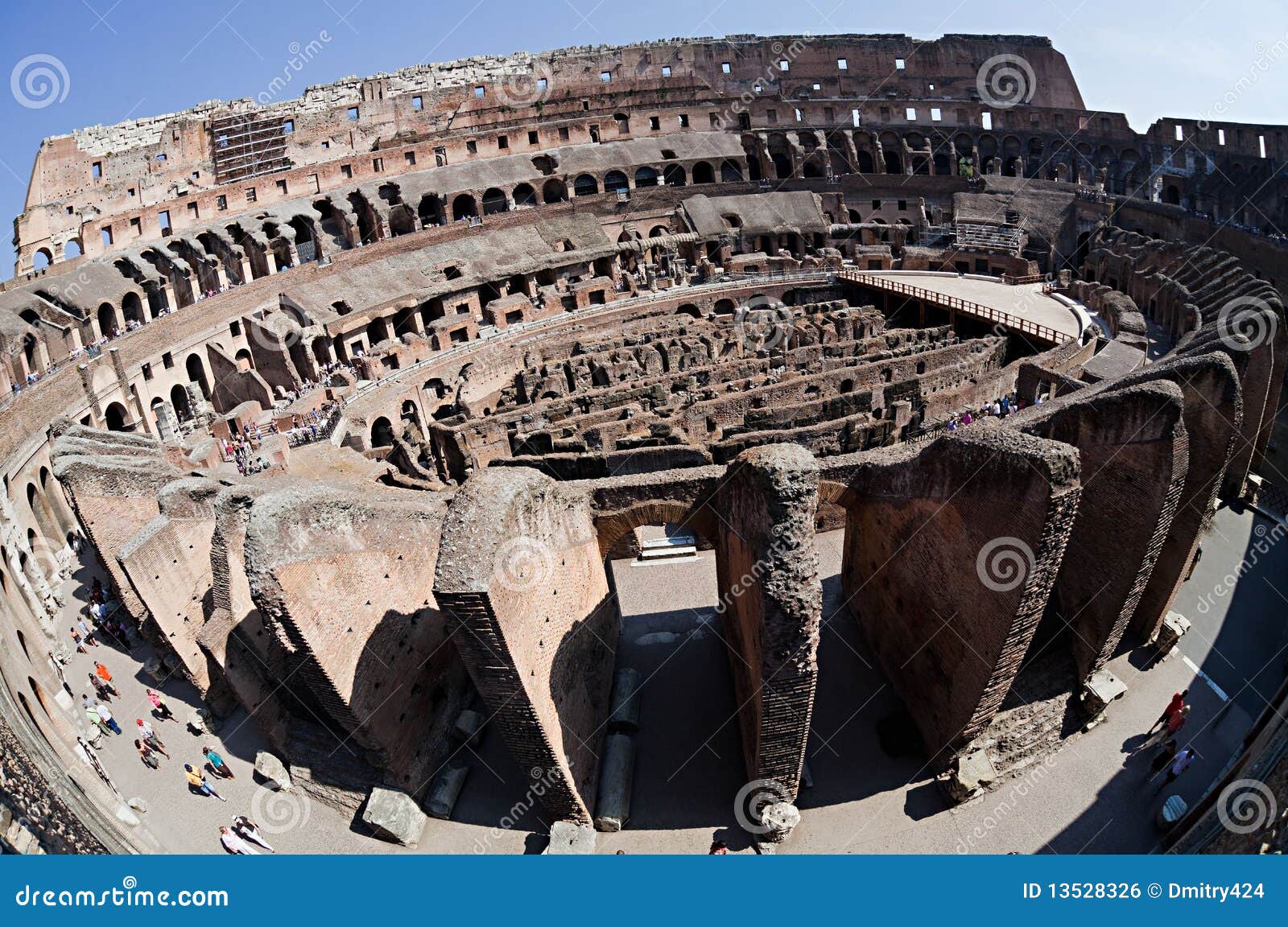 Coliseu romano foto editorial. Imagem de interior, turismo - 13528326