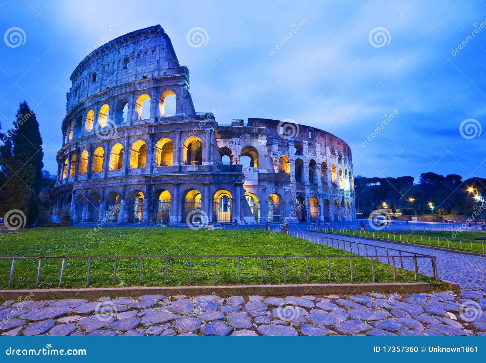 Coliseum stock photo. Image of colosseo, history, lights - 17357360
