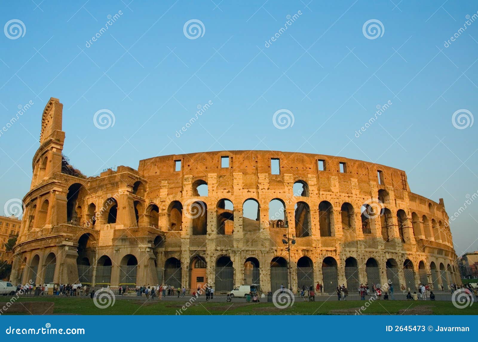 Coliseum stock image. Image of colliseum, ancient, destinations - 2645473