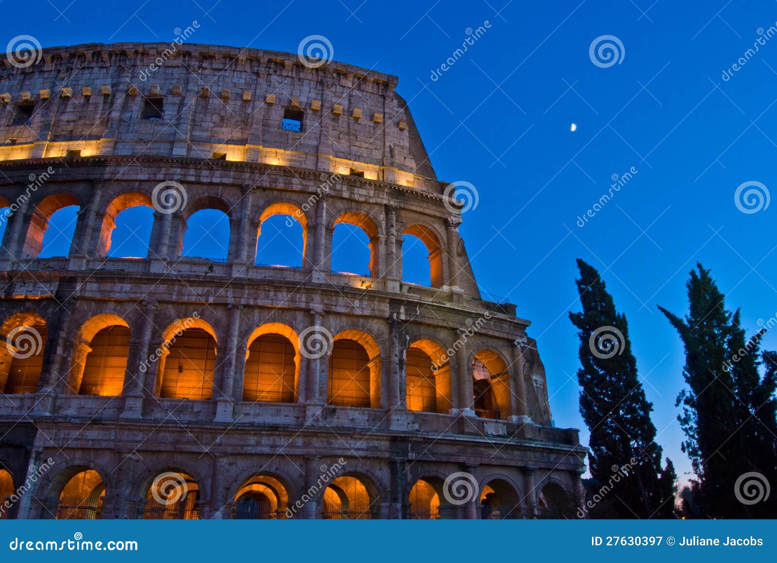 Coliseum stock image. Image of europe, coliseum, colosseo - 27630397
