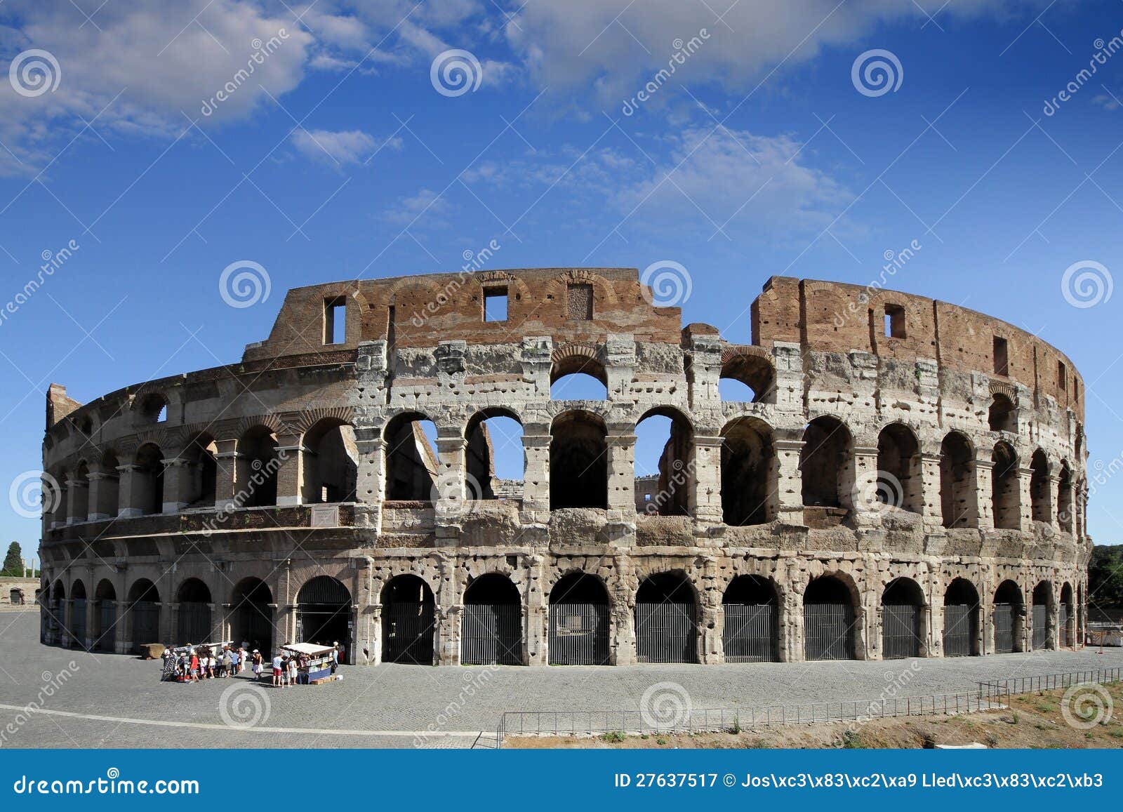 The Coliseum stock image. Image of rome, holidays, cathedral - 27637517