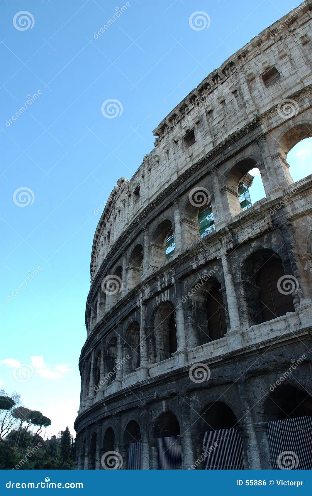 Coliseum stock photo. Image of gladiator, arena, fight, italy - 55886