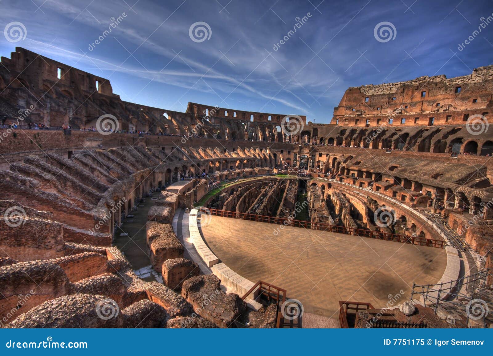 Coliseum stock image. Image of world, city, ancient, amphitheatre - 7751175
