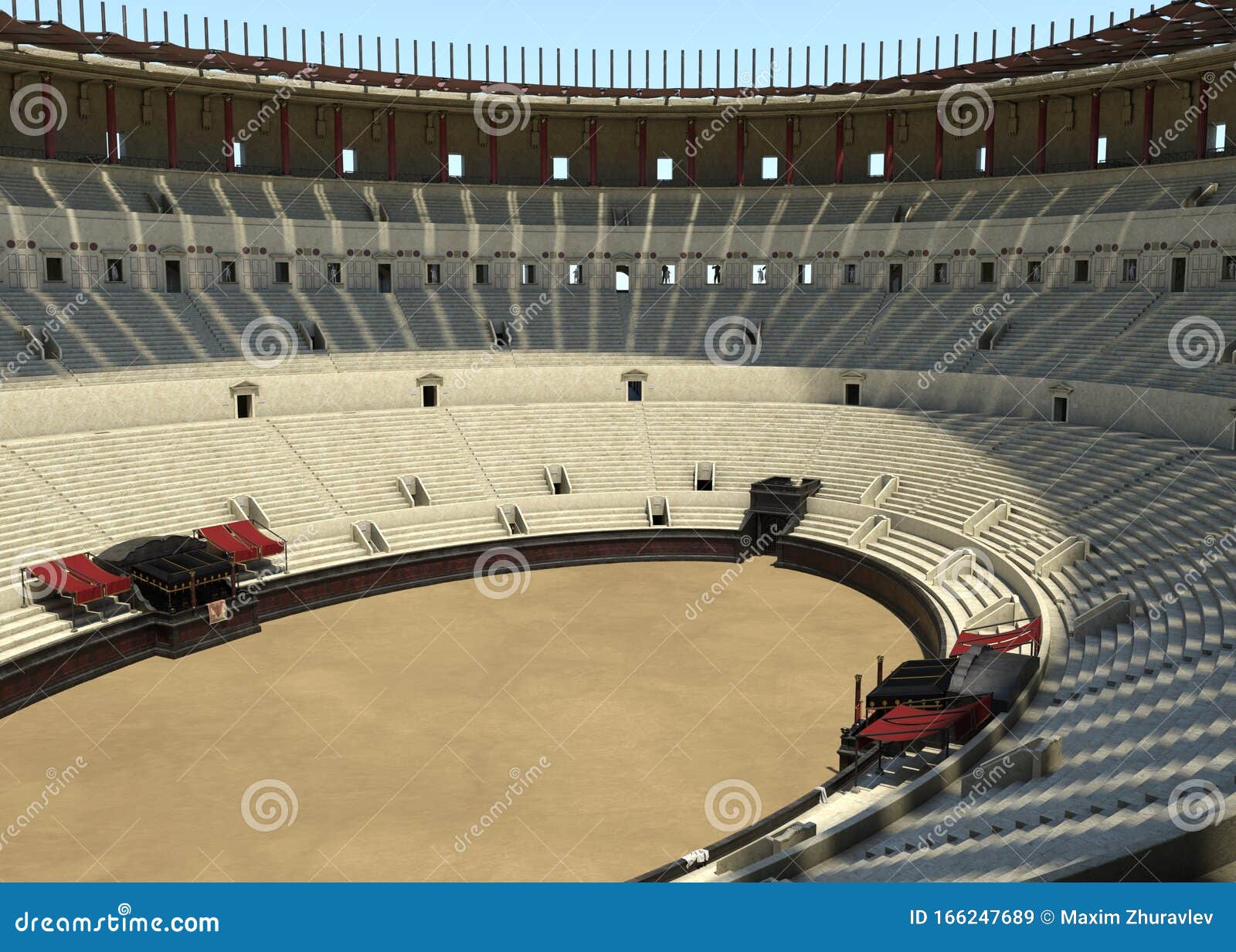 Colosseum Interior Reconstruction