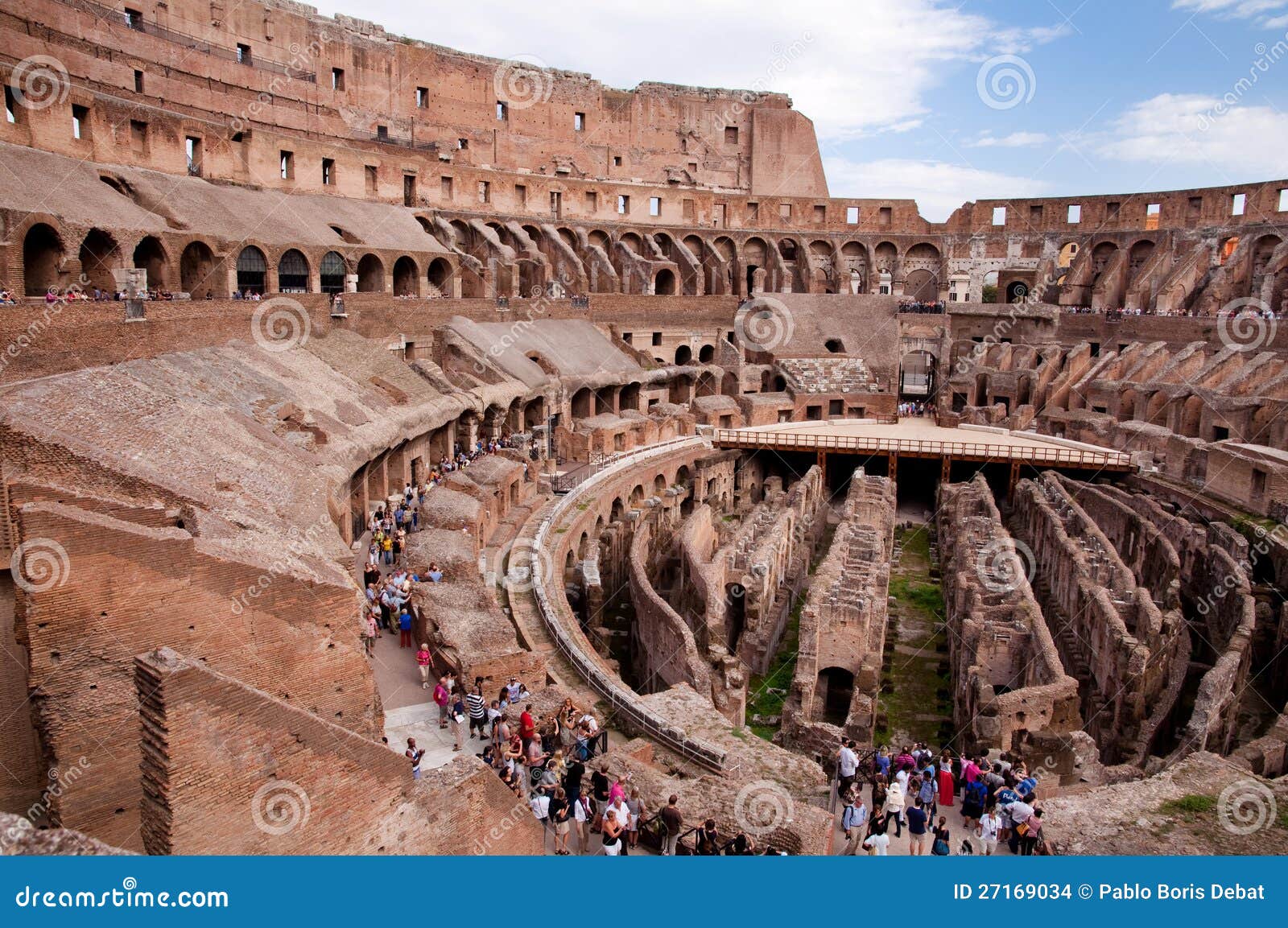 Coliseum - Inside View - Roma - Italy Editorial Stock Image - Image of ...