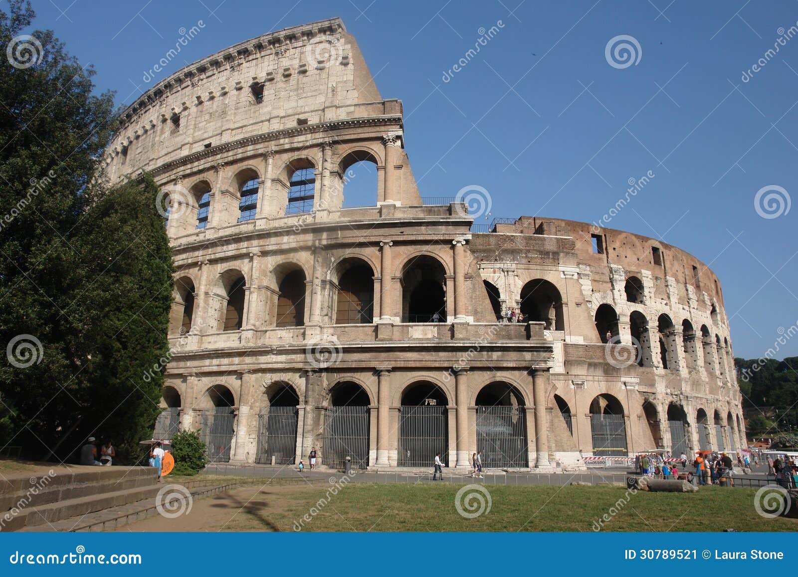 Coliseum stock image. Image of caesar, monument, seminal - 30789521