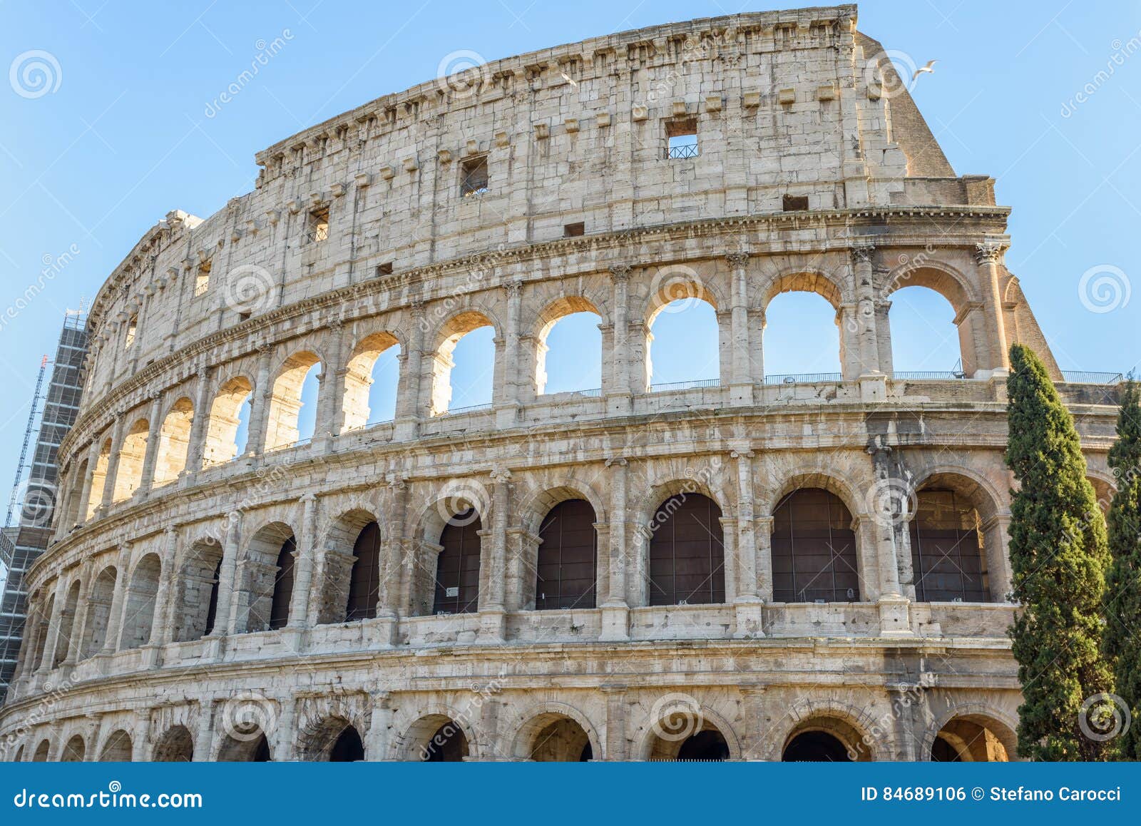 Coliseum stock photo. Image of ancient, historical, italy - 84689106