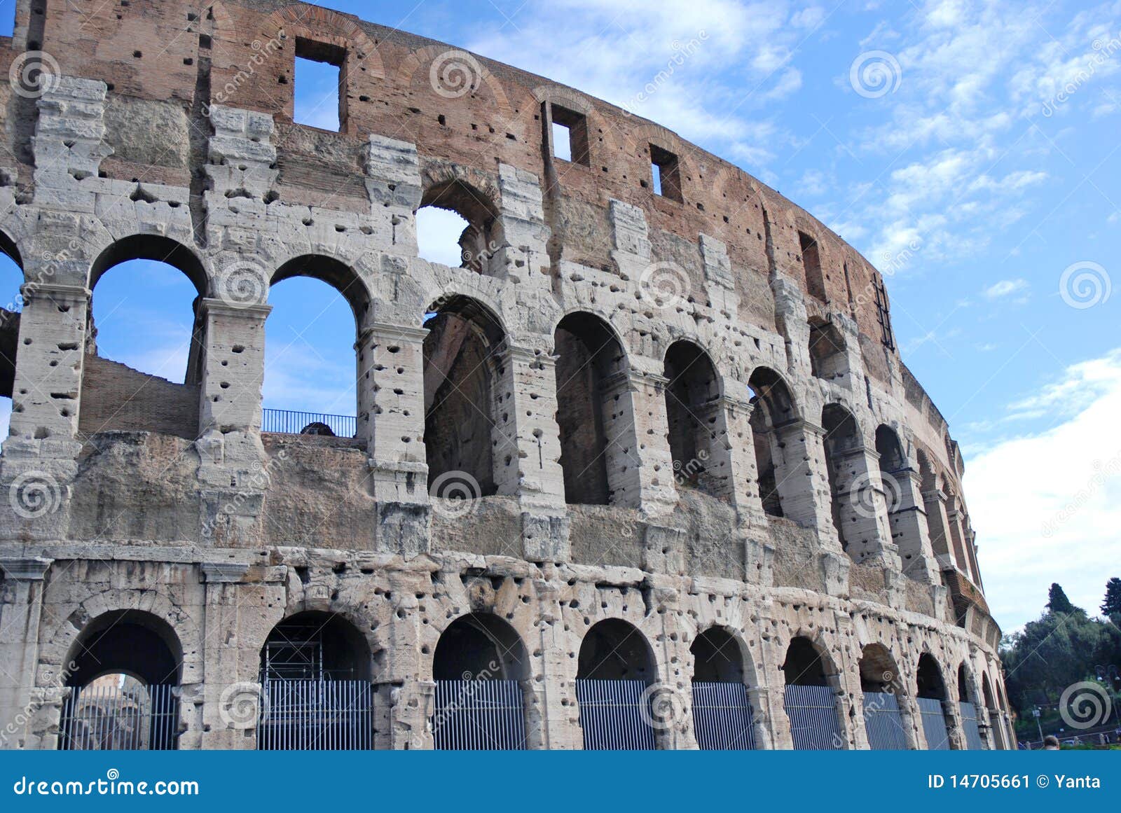 Coliseum of Rome stock image. Image of coliseum, rome - 14705661