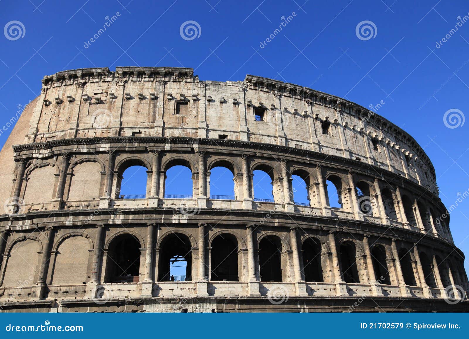 Coliseum in Rome stock image. Image of rome, arch, theatre - 21702579