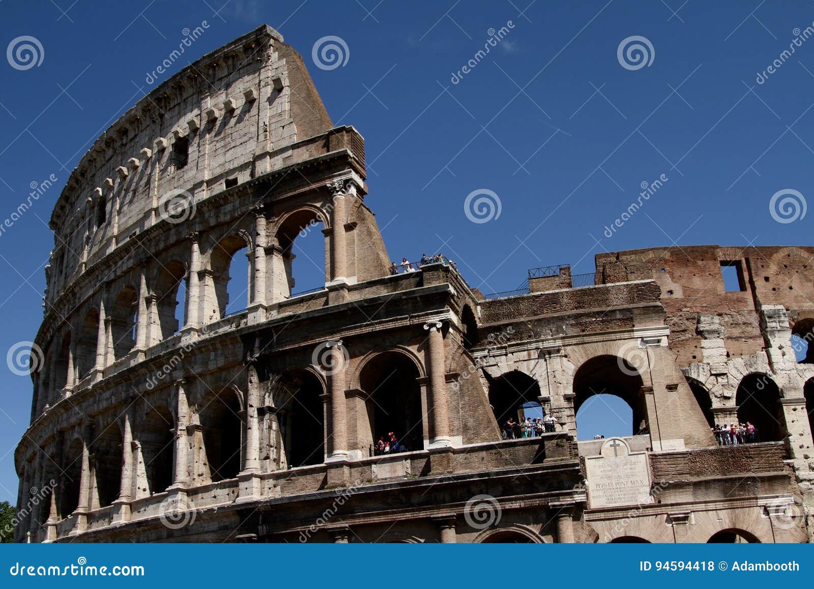 Coliseum, Rome stock foto. Image of perspectief, reis - 94594418