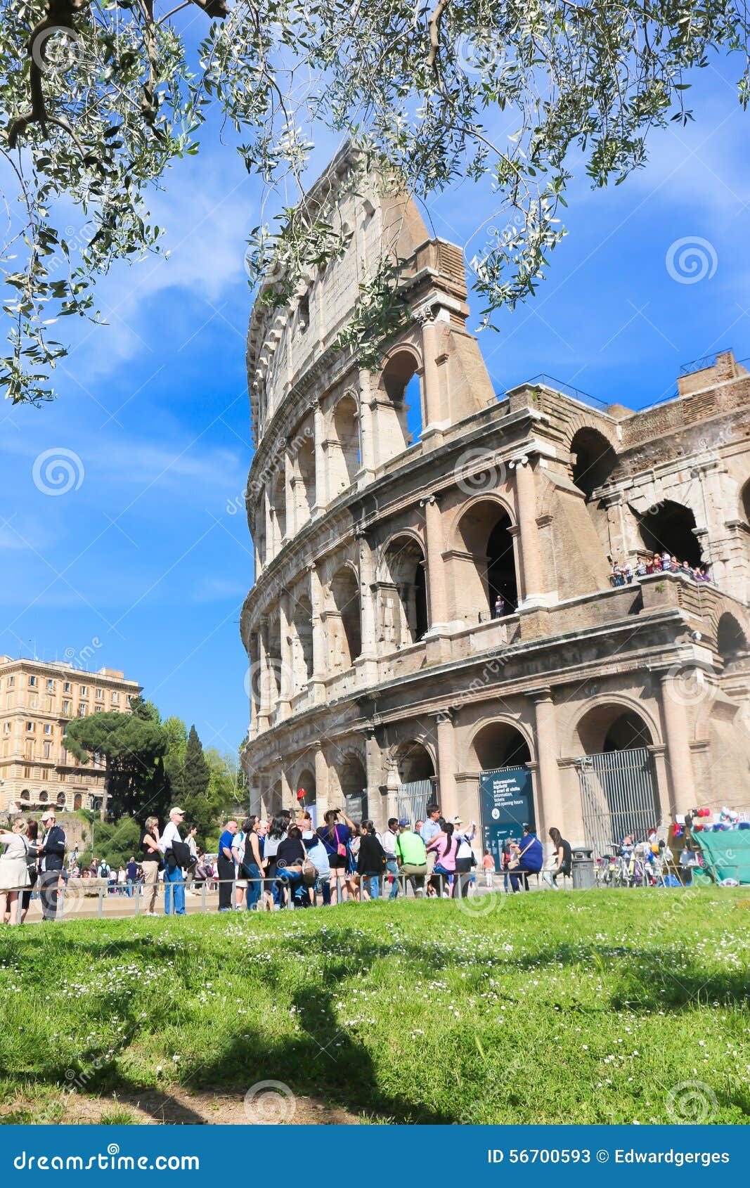 Coliseum Rome editorial stock photo. Image of pretty - 56700593