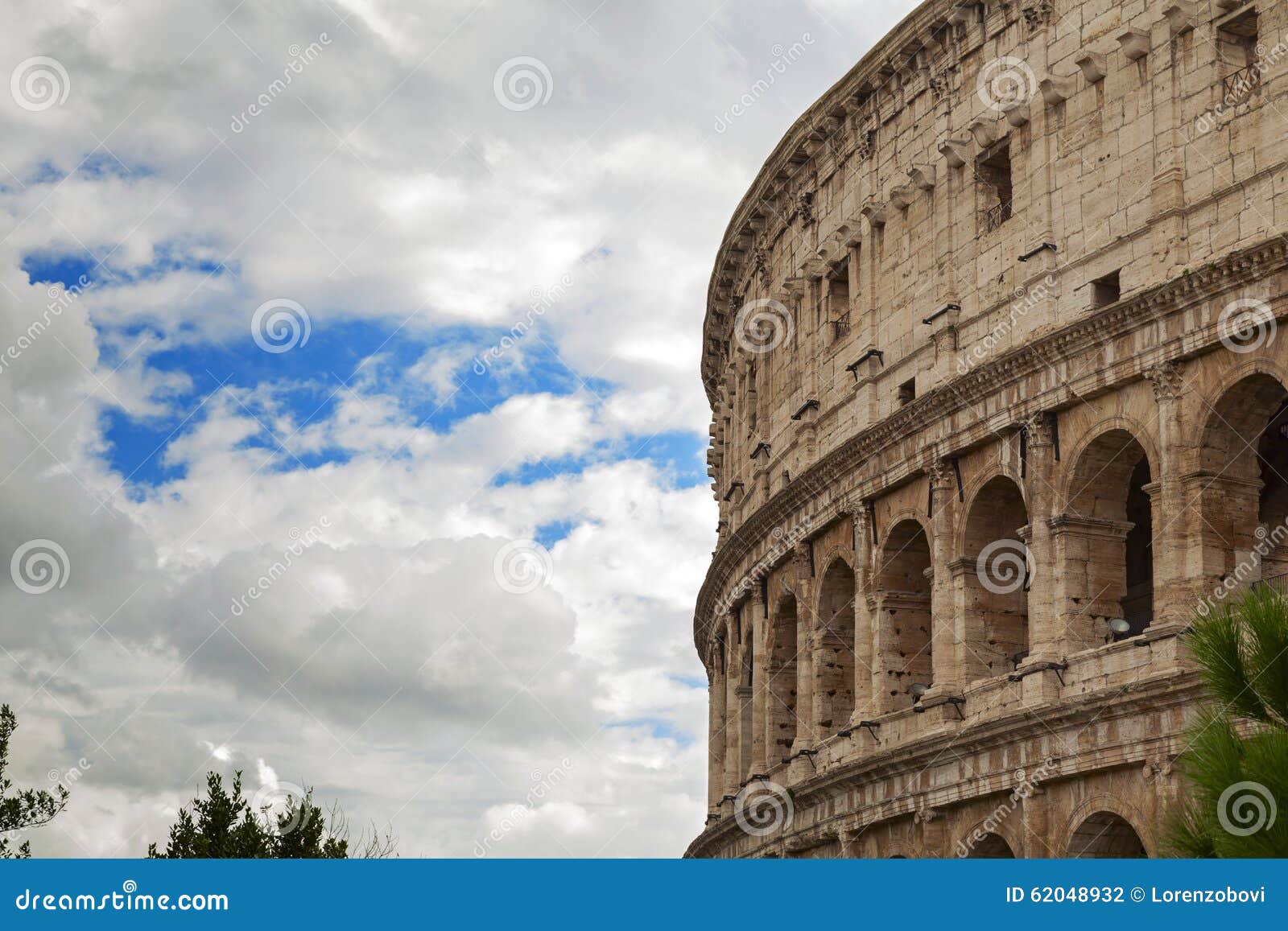 Coliseum in rome stock photo. Image of city, history - 62048932
