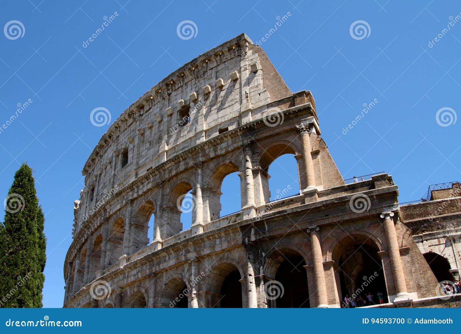 The Coliseum, Rome stock photo. Image of colissium, monument - 94593700