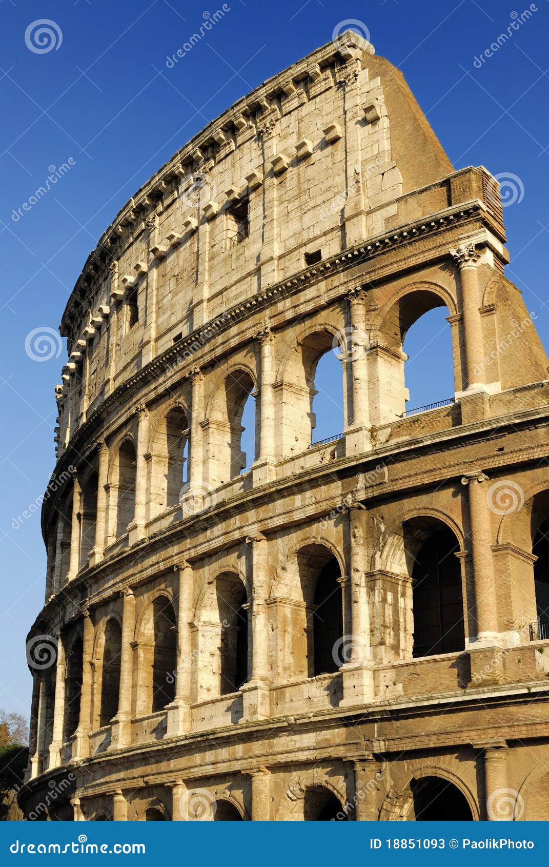 Coliseum, Rome, Italy stock image. Image of classic, capital - 18851093