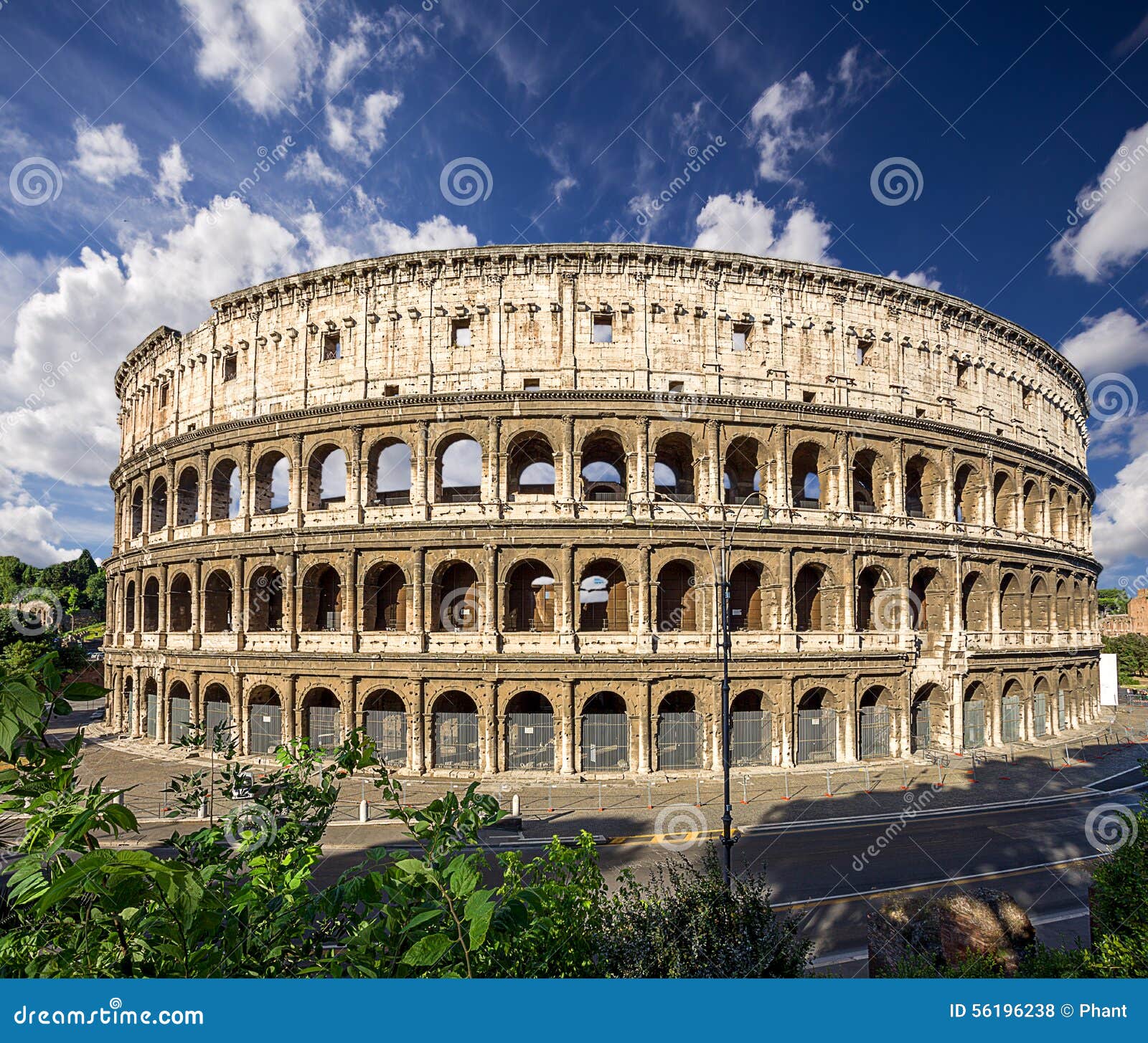 Coliseum. Rome. Italy stock photo. Image of empire, coliseum - 56196238