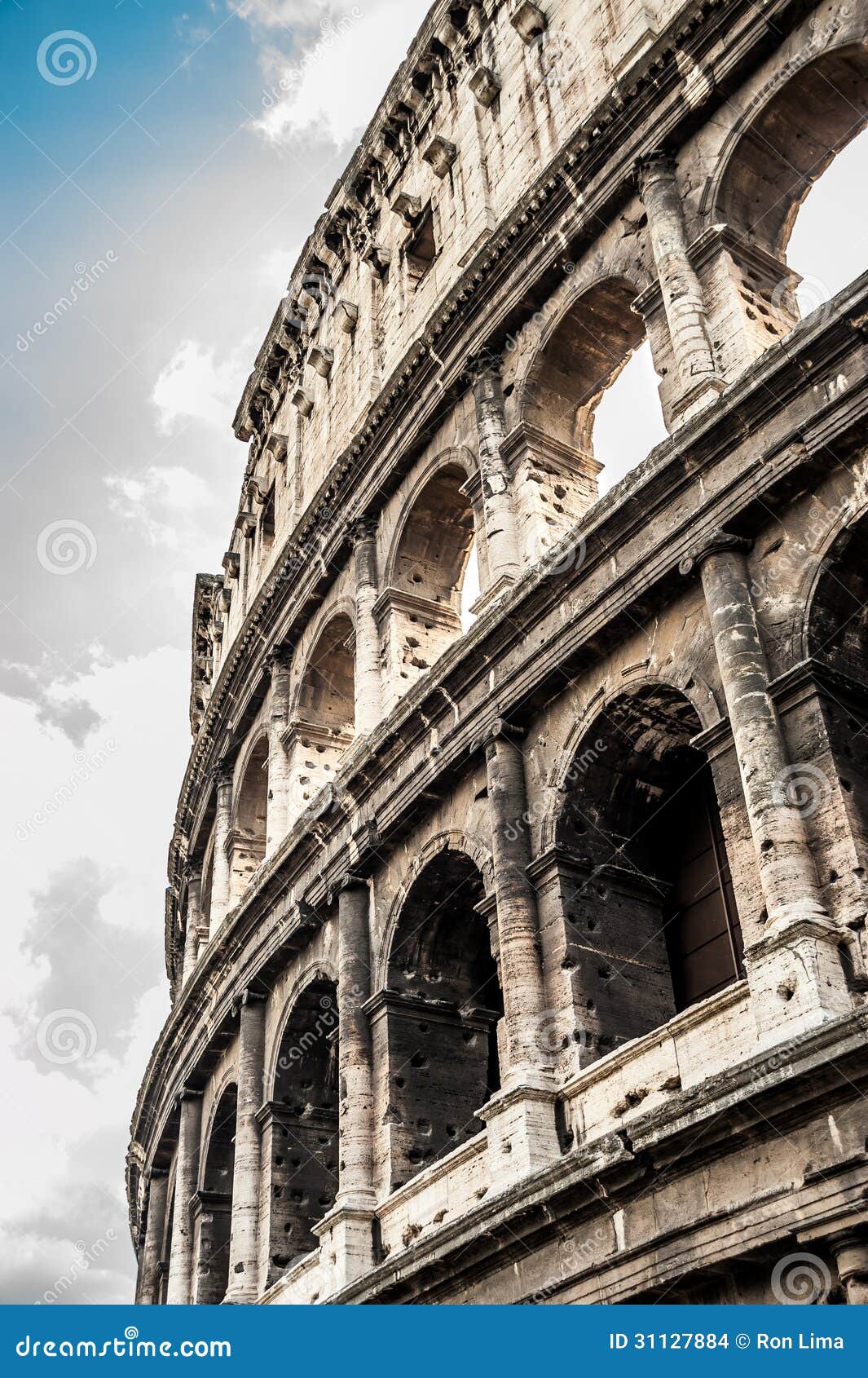 Coliseum in Rome stock photo. Image of tour, history - 31127884