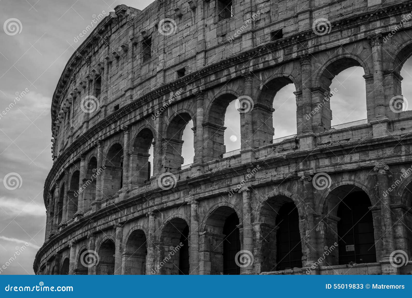Coliseum stock image. Image of coliseum, landmark, ruined - 55019833