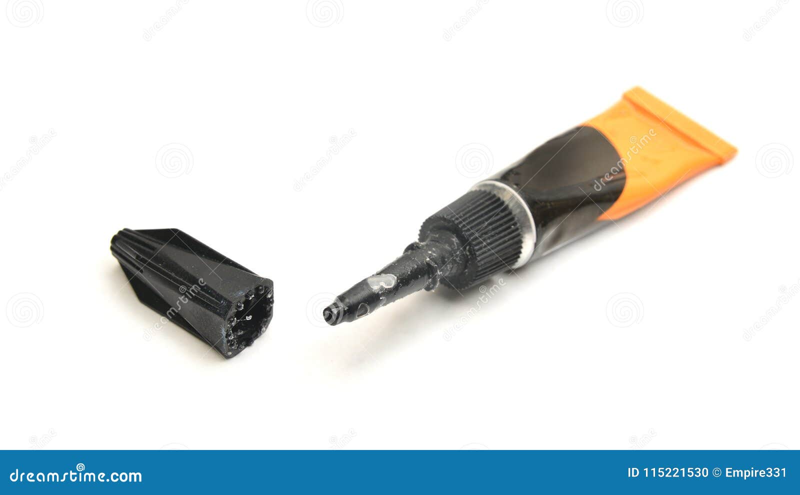 Colla fotografia stock. Immagine di soluzione, sporco - 115221530