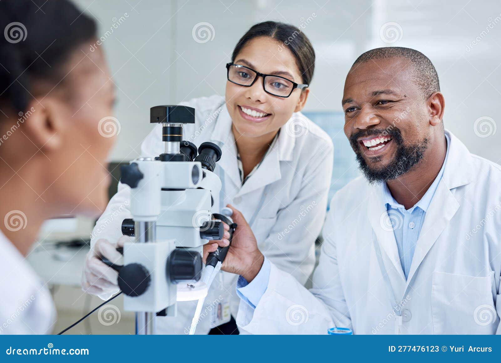 Collaborating To Solve the Case Much Quicker. a Group of Scientists ...