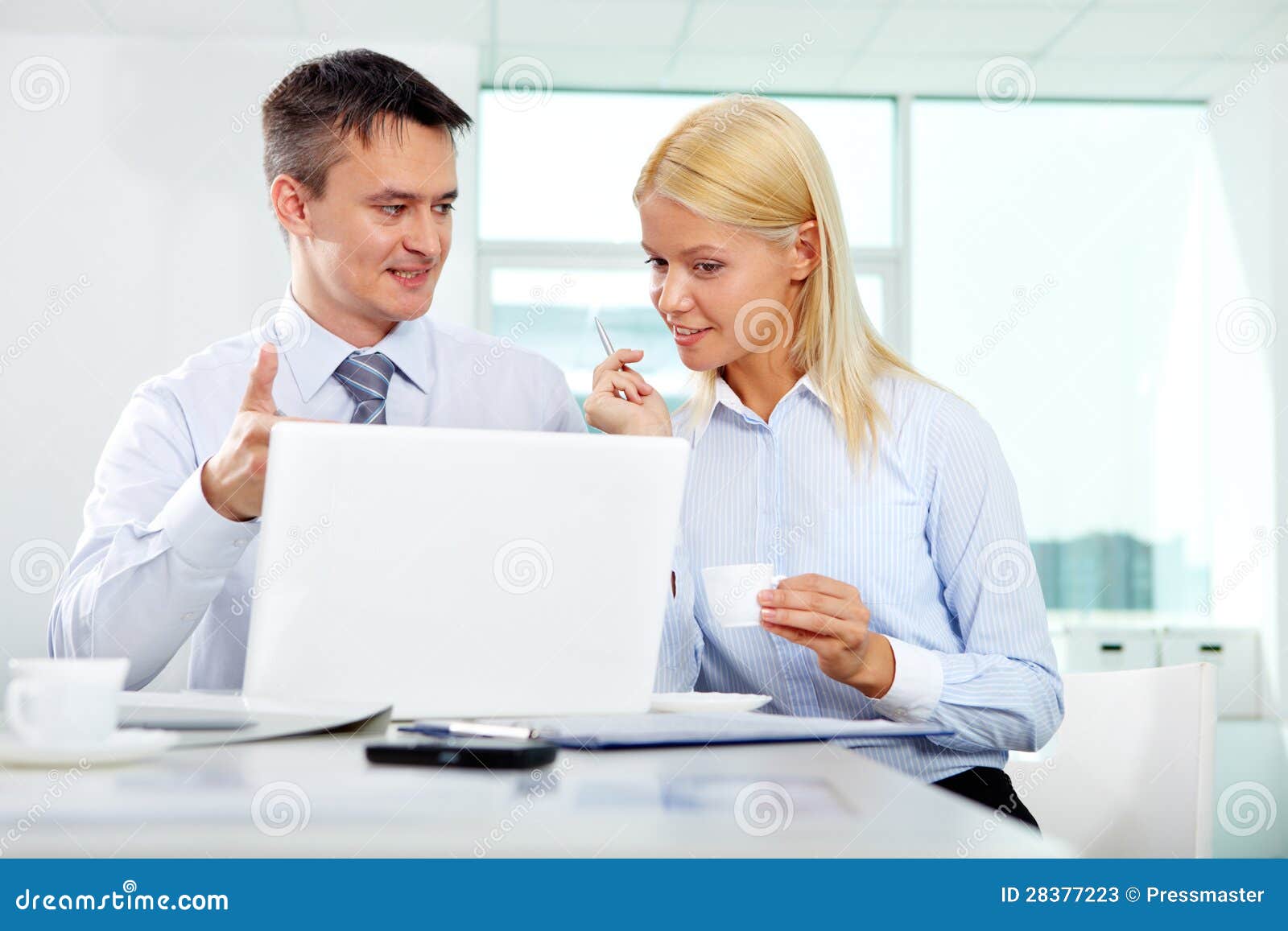 Collaboration stock image. Image of adult, inside, discussion - 28377223