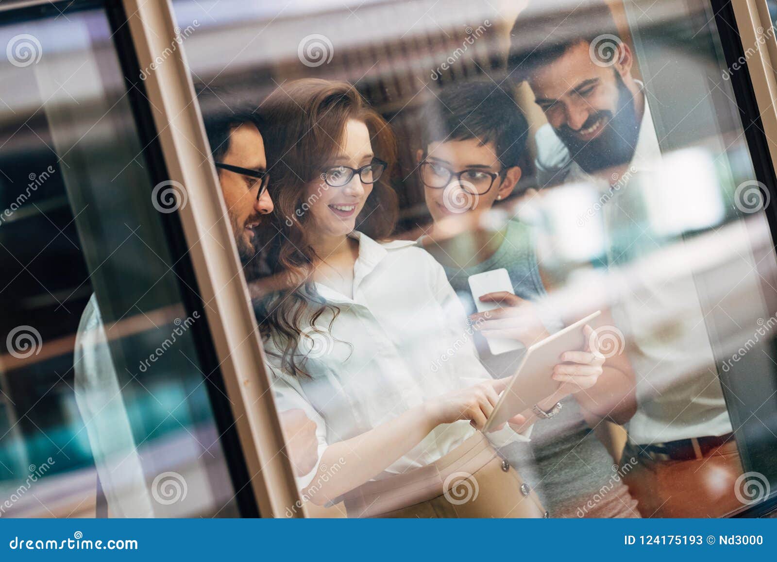 Collaboration and Analysis by Business People Working in Office Stock ... Collaboration and Analysis by Business People Working in Office Stock ...