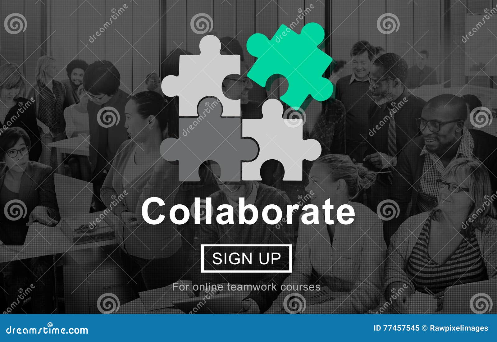 Collaboration Collaborate Connection Corporate Concept Stock ...