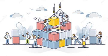 Collaboration Complexity Challenge As Difficult Task Teamwork Outline ...