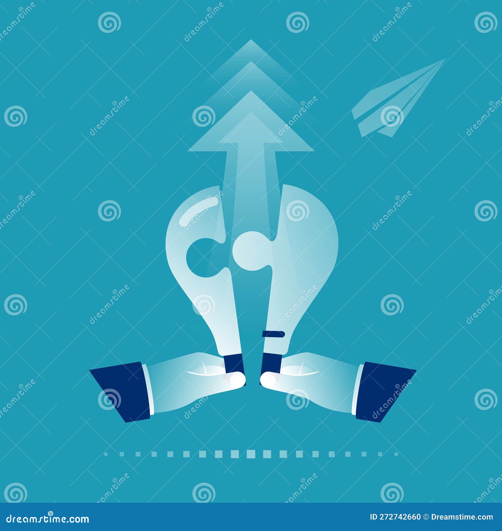 Collaboration Concept. Completing Business Idea. Cooperation, Teamwork ...