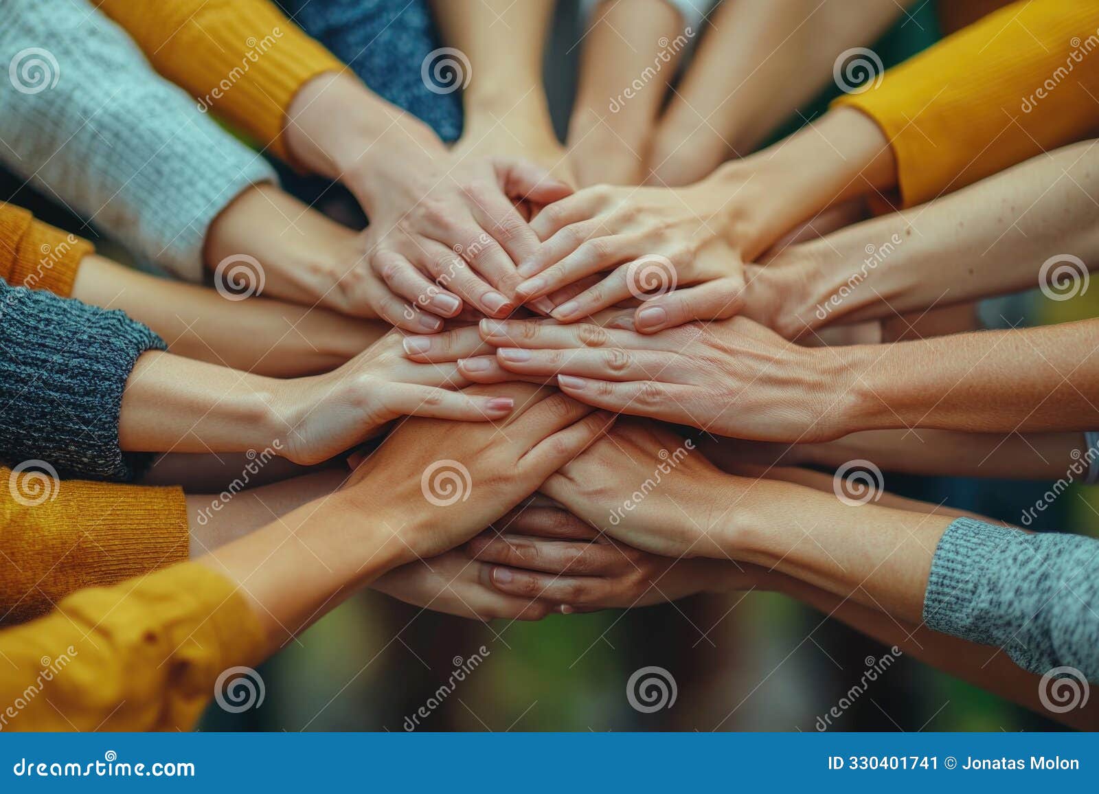 Collaboration and Diversity: Fostering Teamwork and Solidarity Stock ...