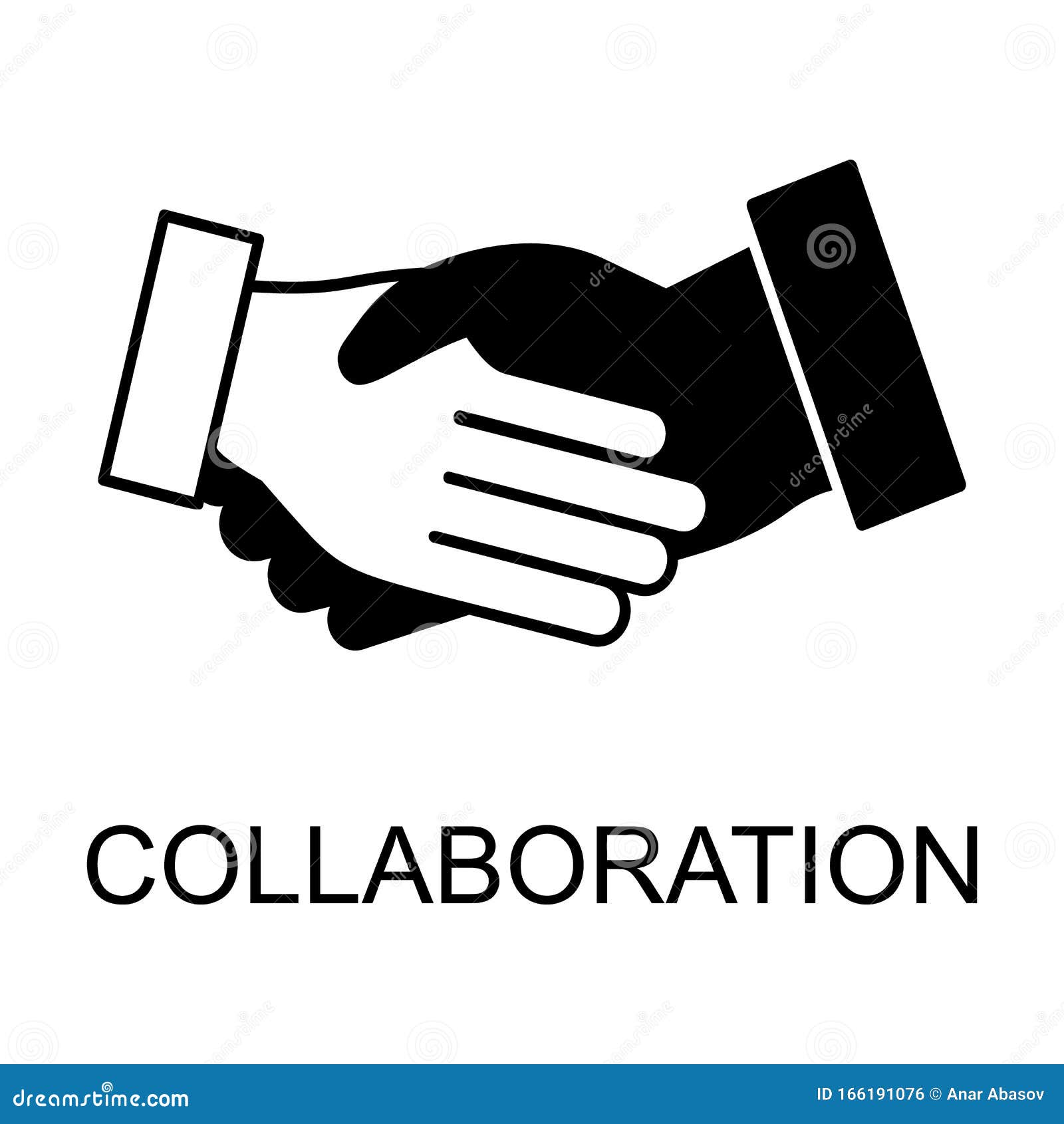 Collaboration Icon Element Of Software Development Signs With Name For