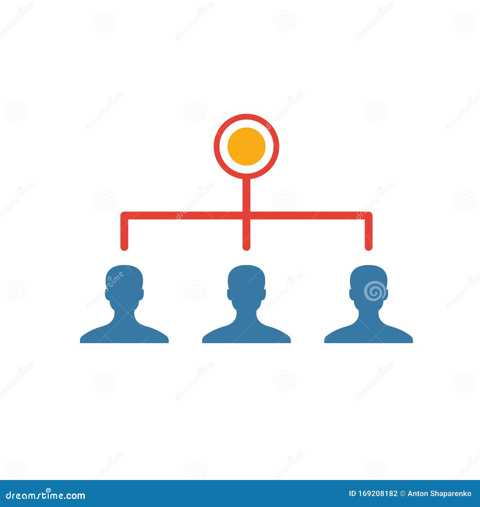 Collaboration Icon. Simple Flat Element from Crowdfunding Collection ...