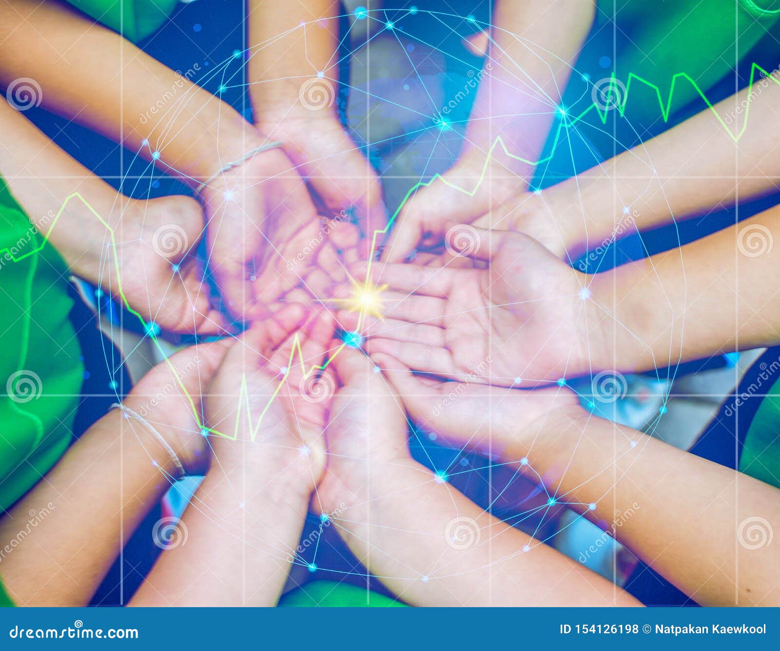 Collaboration of People Helping the World Stock Photo - Image of ...