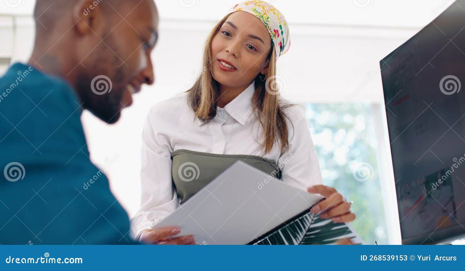 Collaboration, Planning and Laughing with a Business Team Working on a ...