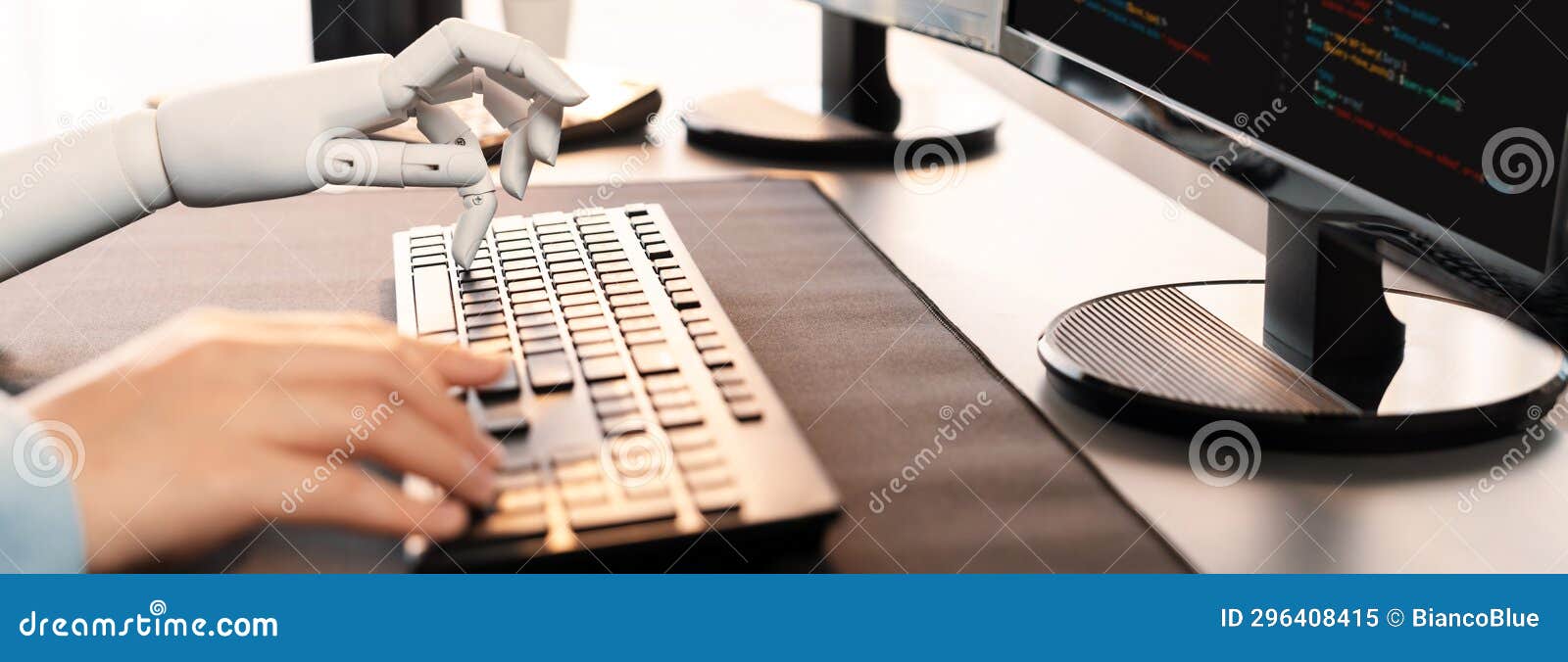 Collaboration between Robotic Hand and Human Software Developer ...