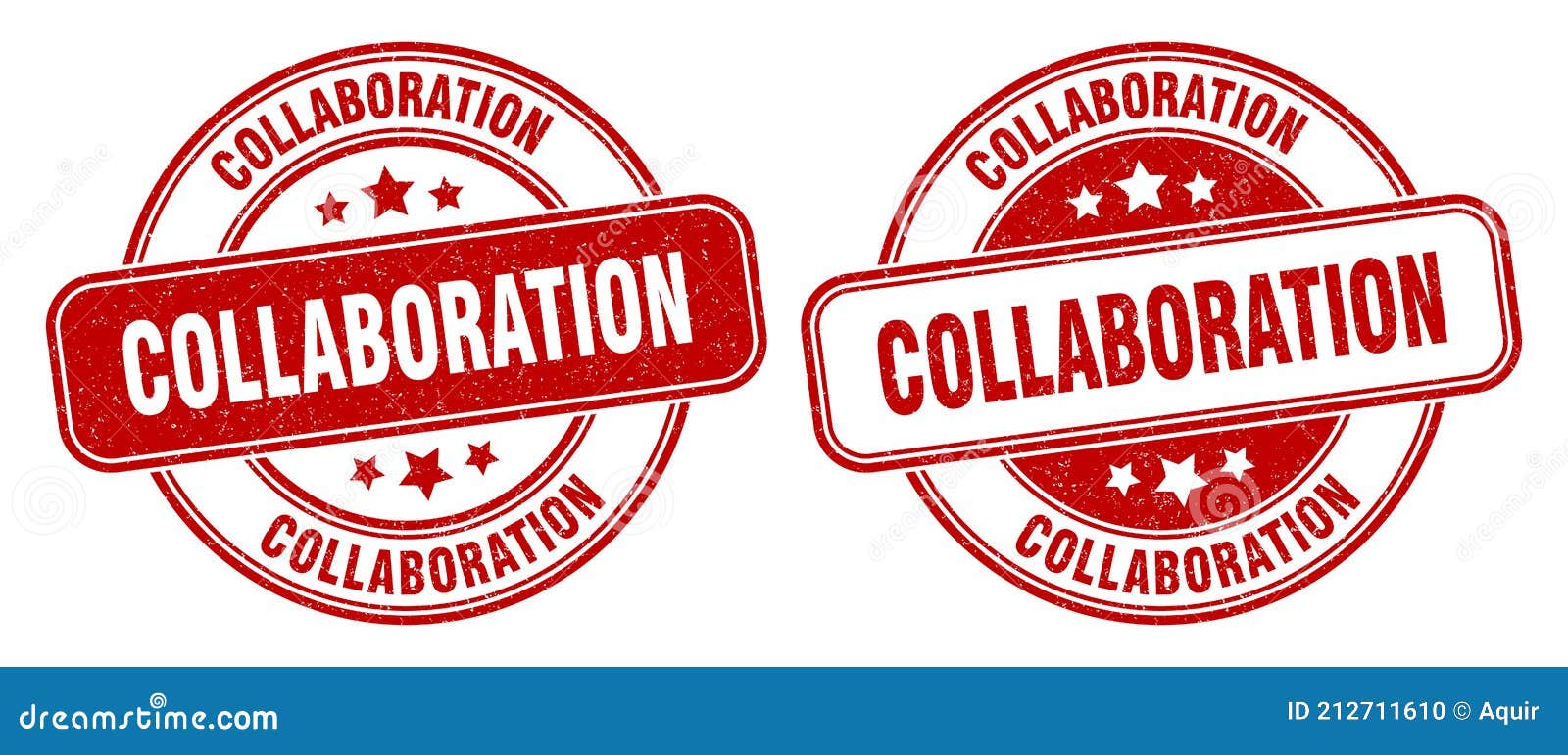 Collaboration Stamp. Collaboration Label. Round Grunge Sign Stock ...