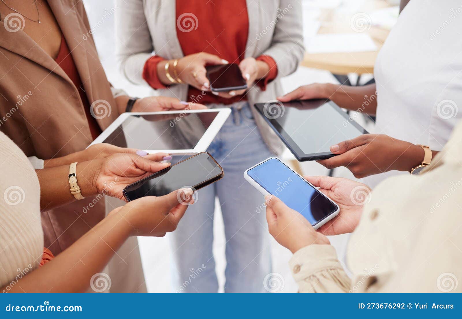 Collaboration, Technology and Networking with a Team of Business People ...