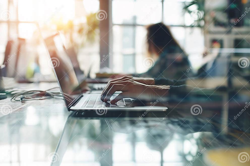 Collaboration in the Workplace, Teamwork with Computers and Tech ...