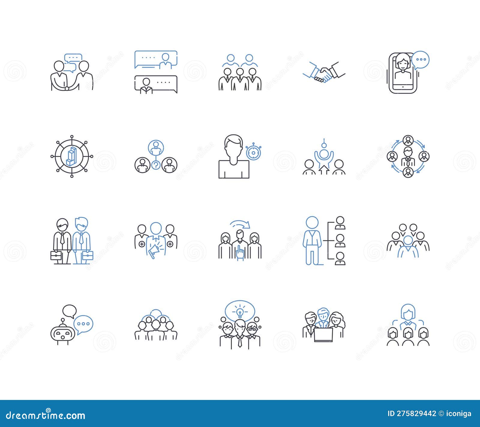 Collaborative Action Line Icons Collection. Unity, Partnership ... Collaborative Action Line Icons Collection. Unity, Partnership ...
