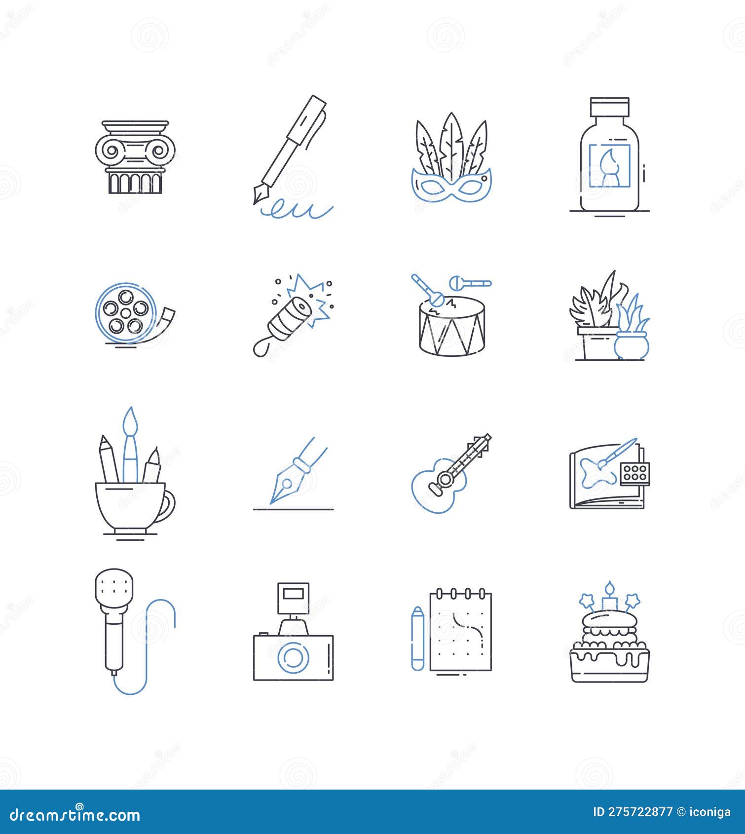 Collaborative Approach Line Icons Collection. Cooperation, Teamwork ...