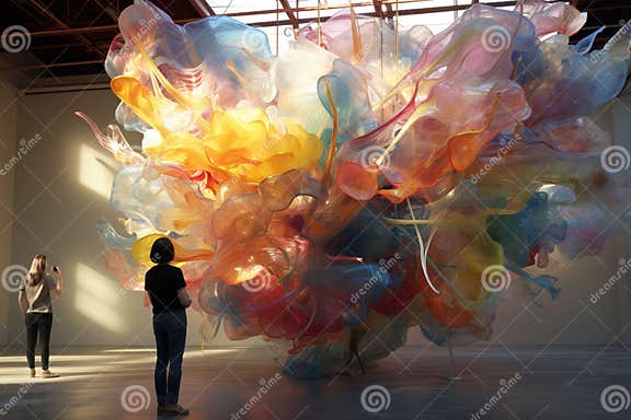 Collaborative Art Installations Created by Stock Illustration ...