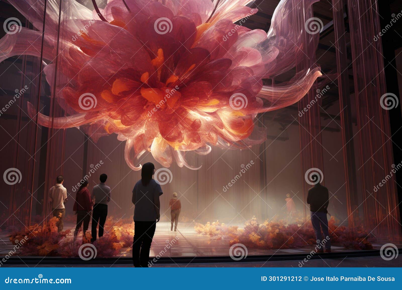 Collaborative Art Installations Created by Stock Illustration ...